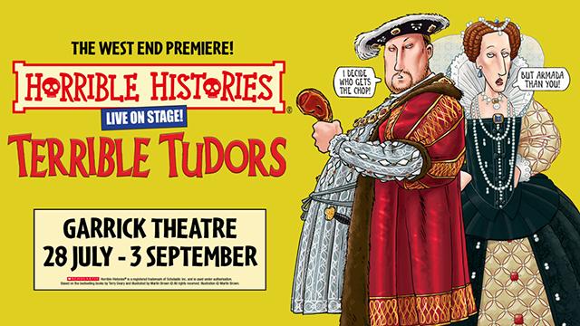 Tickets für Horrible Histories – Terrible Tudors - Drama - visitlondon.com
